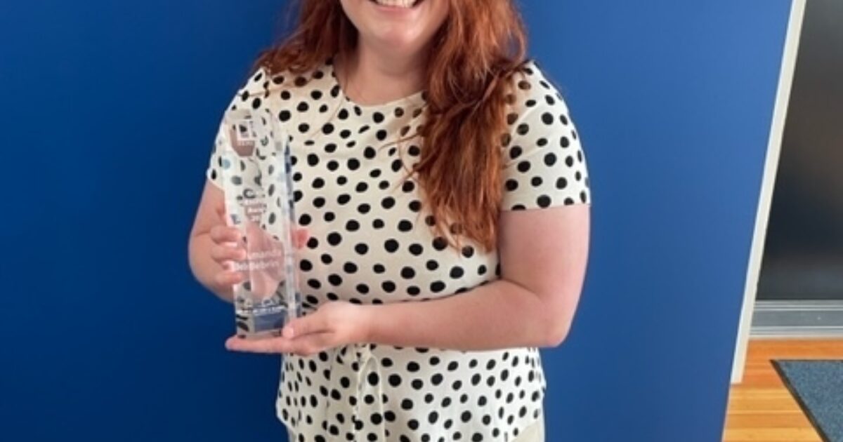 Amanda Bebrin Receives CCIAOR's Good Neighbor Award | CCIAOR