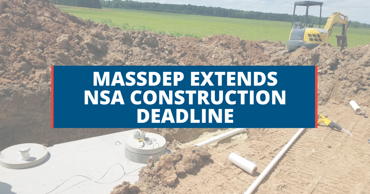 MassDEP Extends Deadline for New Construction in Nitrogen… | CCIAOR