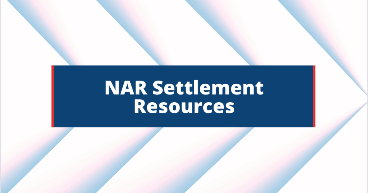 NAR Settlement Resources | CCIAOR